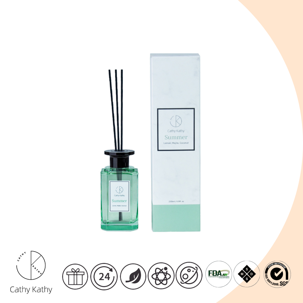 Aromatherapy Reed Diffuser with Reed Sticks in Summer Scent – cathykathyph
